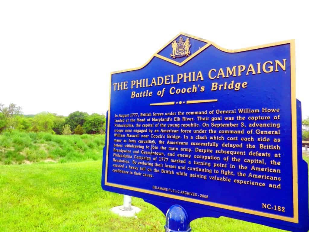 Battle of Cooch's Bridge • American Revolutionary War