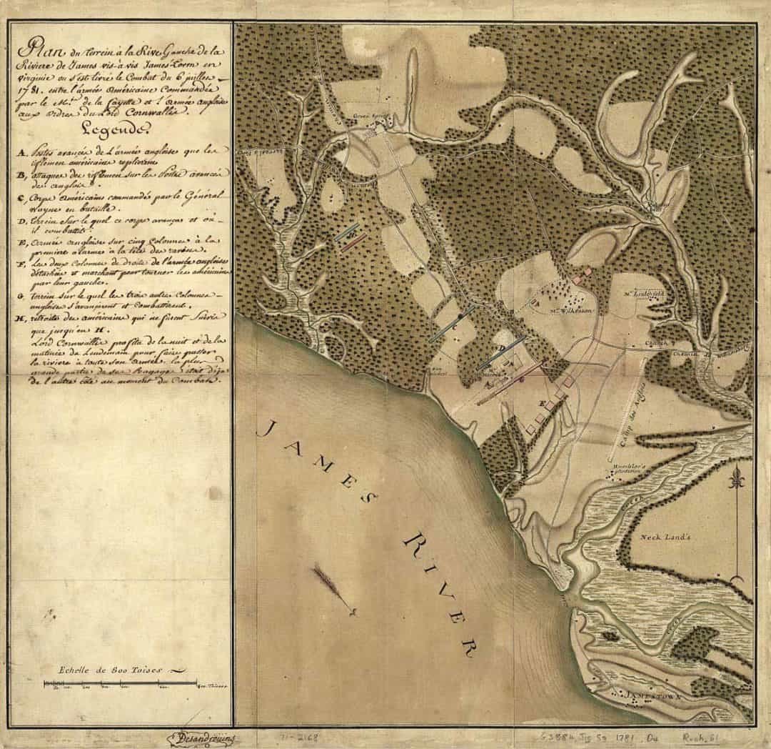 Battle of Green Spring • American Revolutionary War