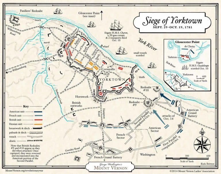 Siege of Yorktown • American Revolutionary War